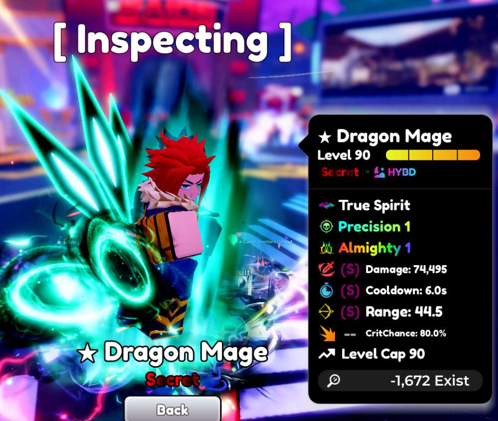 ALM PREC DRAGON MAGE ALMIGHTY PRECISION DMAGE ACCOUNT WITH MANY MANY ...