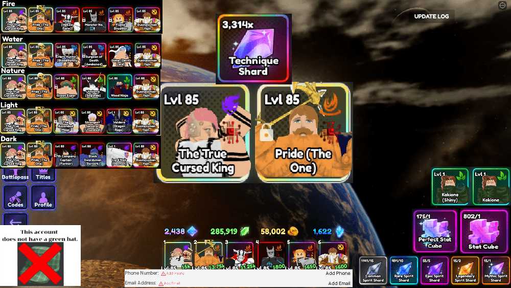 Anime Last Stand Escanor Glitch,Sukuna Glitch and many Avatar,Overlord ...