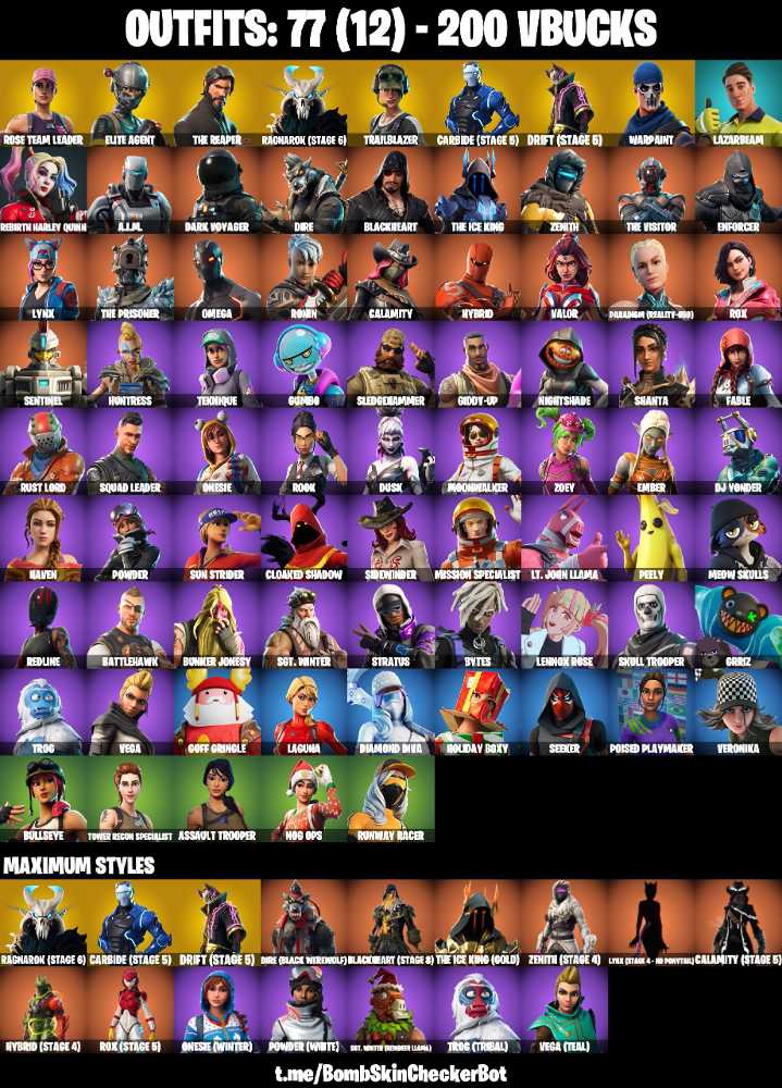 PC/XBOX/NIN 77 SKINS Leviathan Axe , The Reaper , Rose Team Leader ...