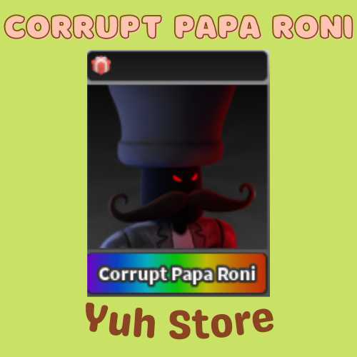 Corrupt Papa Roni Survive The Killer STK