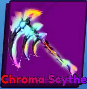Blade Ball | Chroma Scythe + Emote + Explosion (FULL SET)