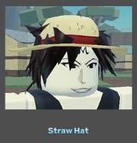 STRAW HAT - [PEROXIDE - ROBLOX]