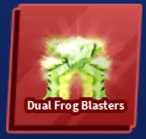 dual frog blasters - blade ball