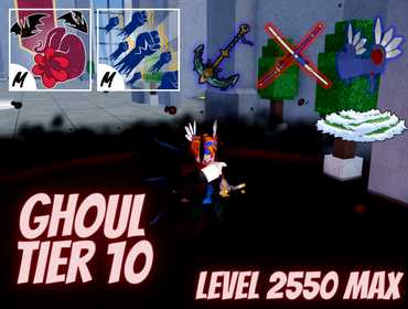 Ghoul V4 T10 - Level 2550 | Sanguine art | CDK | Shark anchor | Blox ...