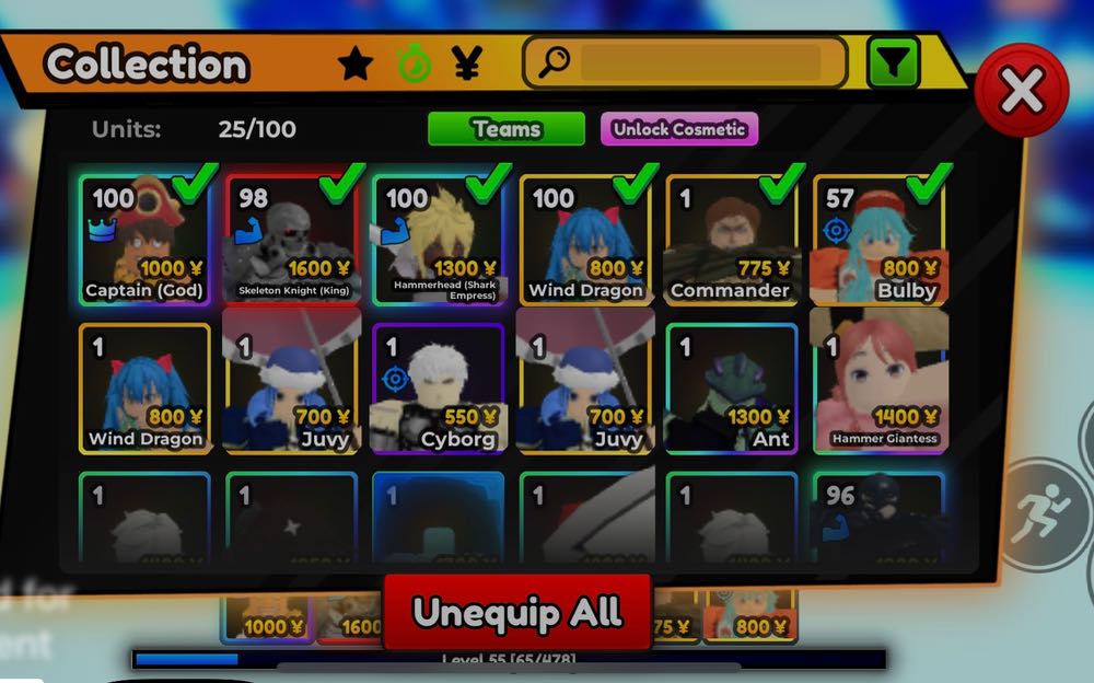 Anime Adventures META UNIQUE Captain (God)/ Ussop Evo|