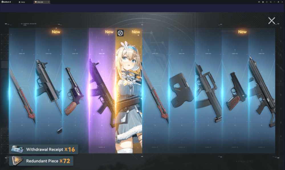 Girls Frontline 2 Exilium: Suomi starter account (global version)