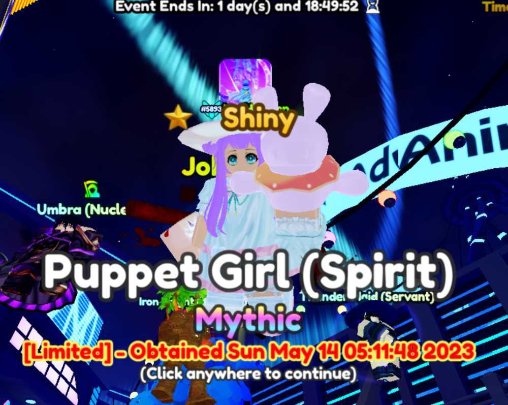 [BUNDLE] Shiny Yoshina + Shiny Carrot / Shiny Puppet Girl (Spirit ...