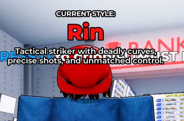 ROBLOX | Blue Lock: Rivals | Style RIN (Mythical) | Flow Genius (epic ...
