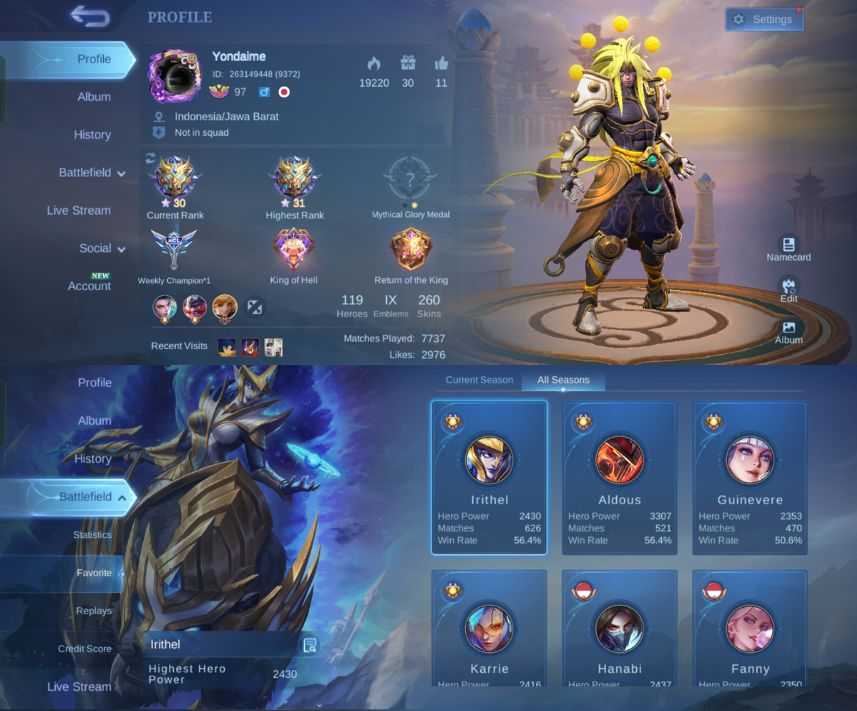 260 SKINS | FRANCO LEGEND + BADANG COLLECTOR