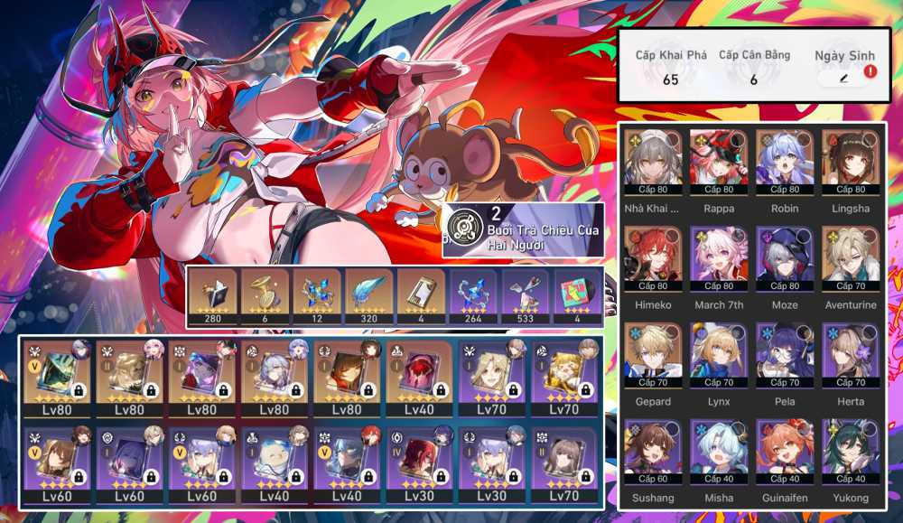 【Asia | TL65】Rappa (LC) + Robin E2 (LC) + Lingsha (LC) + Aventurine ...