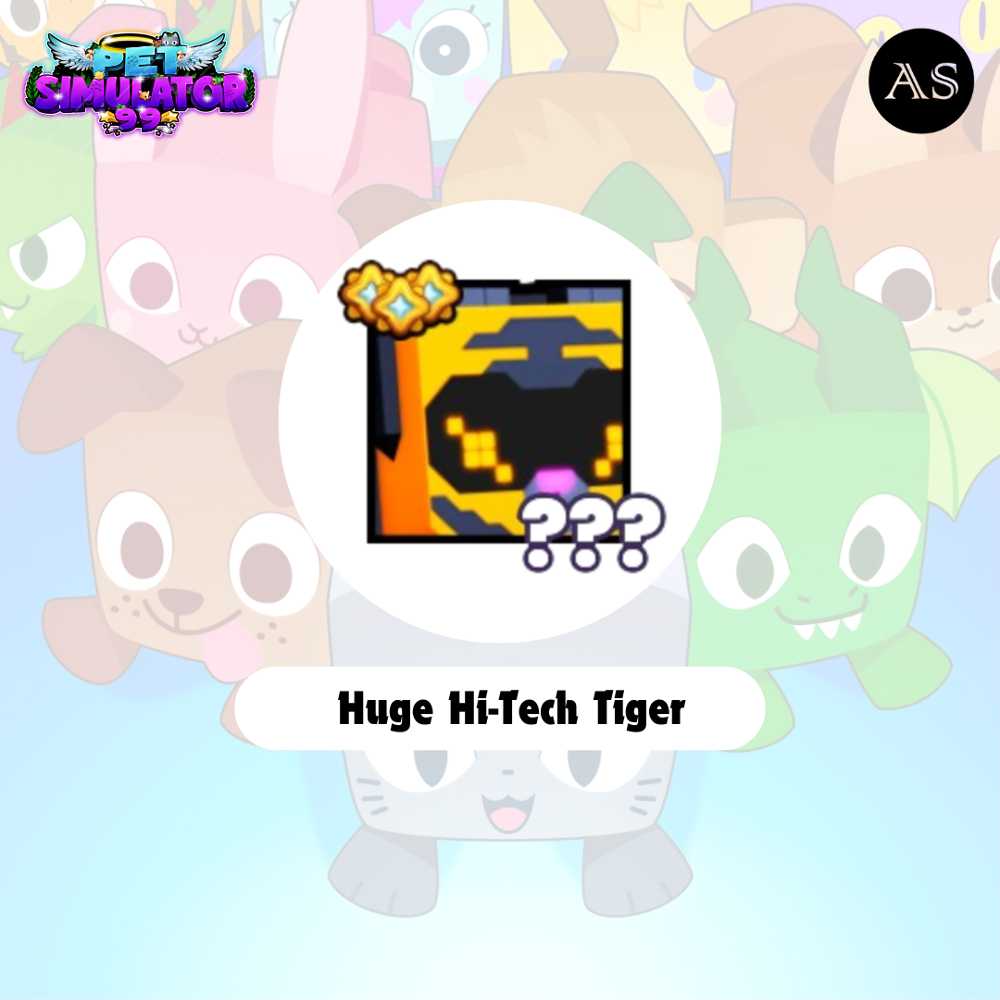 Huge Hi-Tech Tiger
