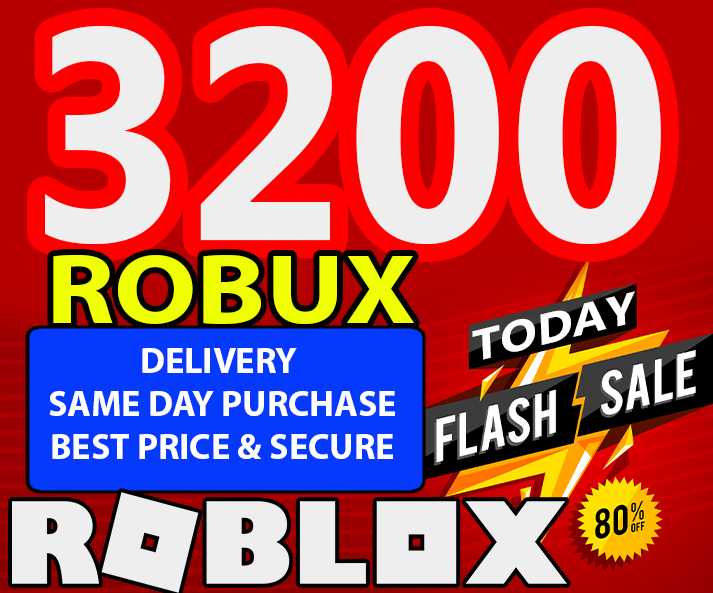 3200 ROBUX ROBLOX