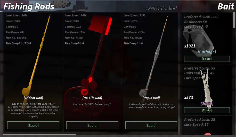 FISCH 500 LVL NO LIFE ROD⭐ROD OF THE DEPTHS⭐TRIDENT ROD⭐5 MILLION C$⭐ ...