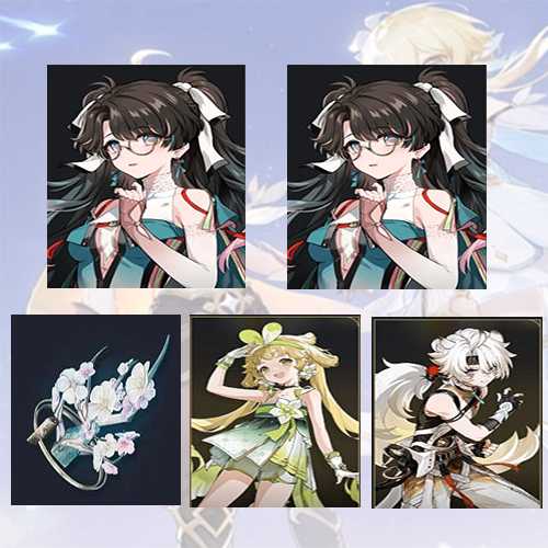 Asia|Female|Zhe Zhi + Zhe Zhi + Zhe Zhi Weapon + verina + ling Yang ...