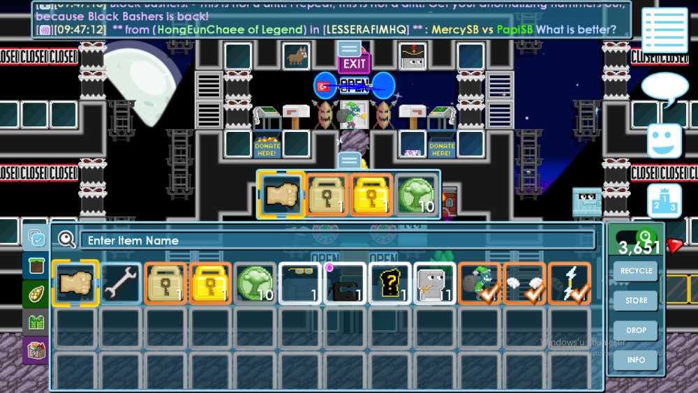 [Growtopia - Cheapest] 52 Level + Zeus + Goblin + Supporter + Mini-You ...