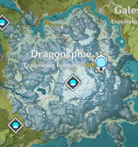 [COMBO] Mondstadt and Dragonspine 100% Exploration