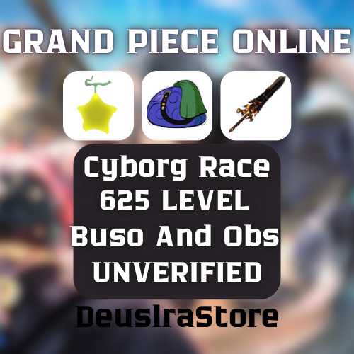 625 Level / Cyborg Race / Pika Fruit / Kraken Blade / Fruit Bag / Buso ...