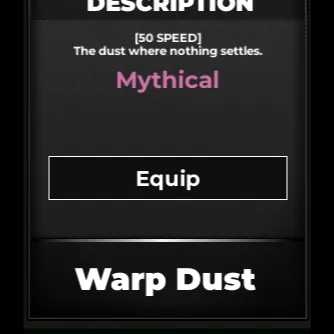 Warp Dust Type Soul