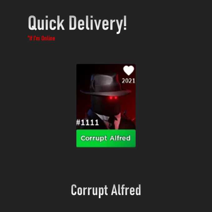 STK / Survive The Killer - Corrupt Alfred