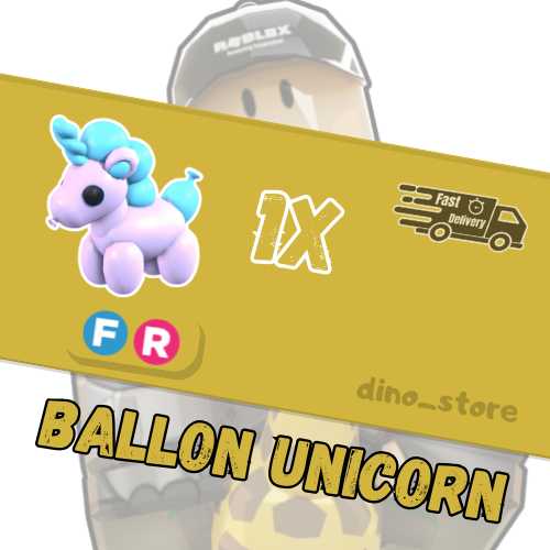 Ballon unicorn FR - adopt me