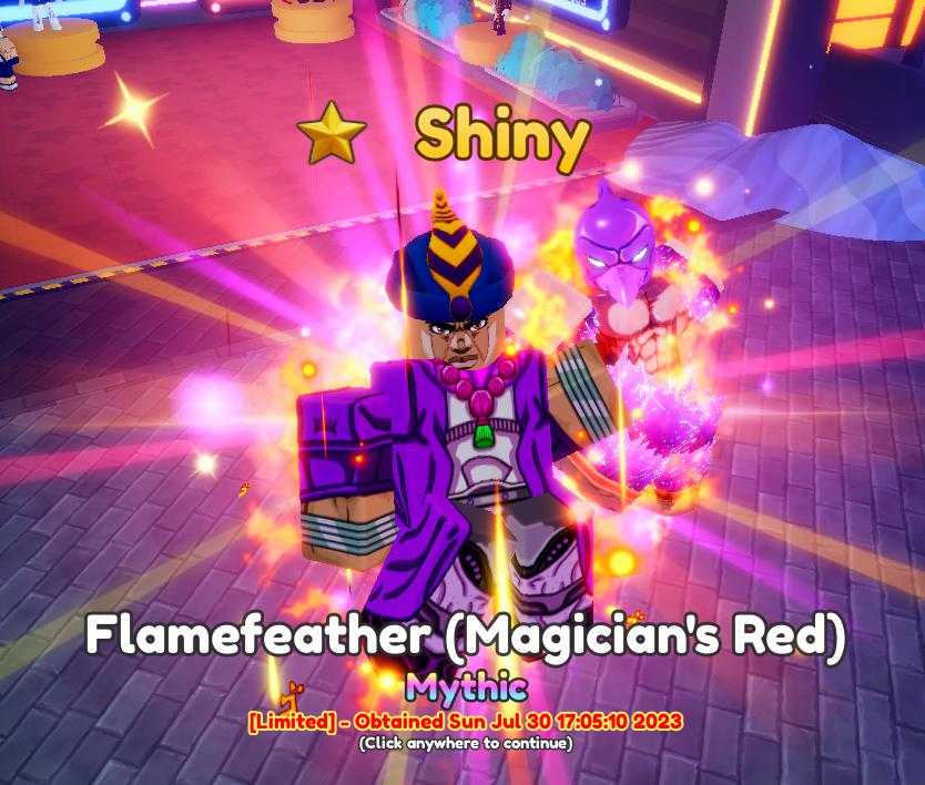 Shiny Flamefeather (Magician Red) - Avdo | Anime Adventure