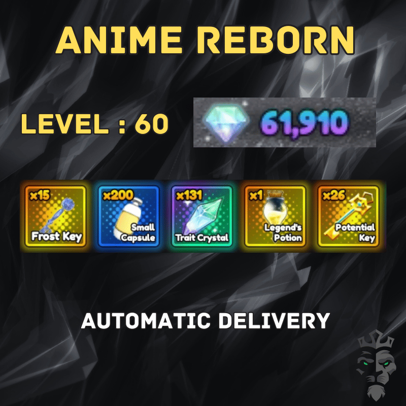 AR1161k Gems,131 Trait Reroll Anime Reborn Instant Delivery