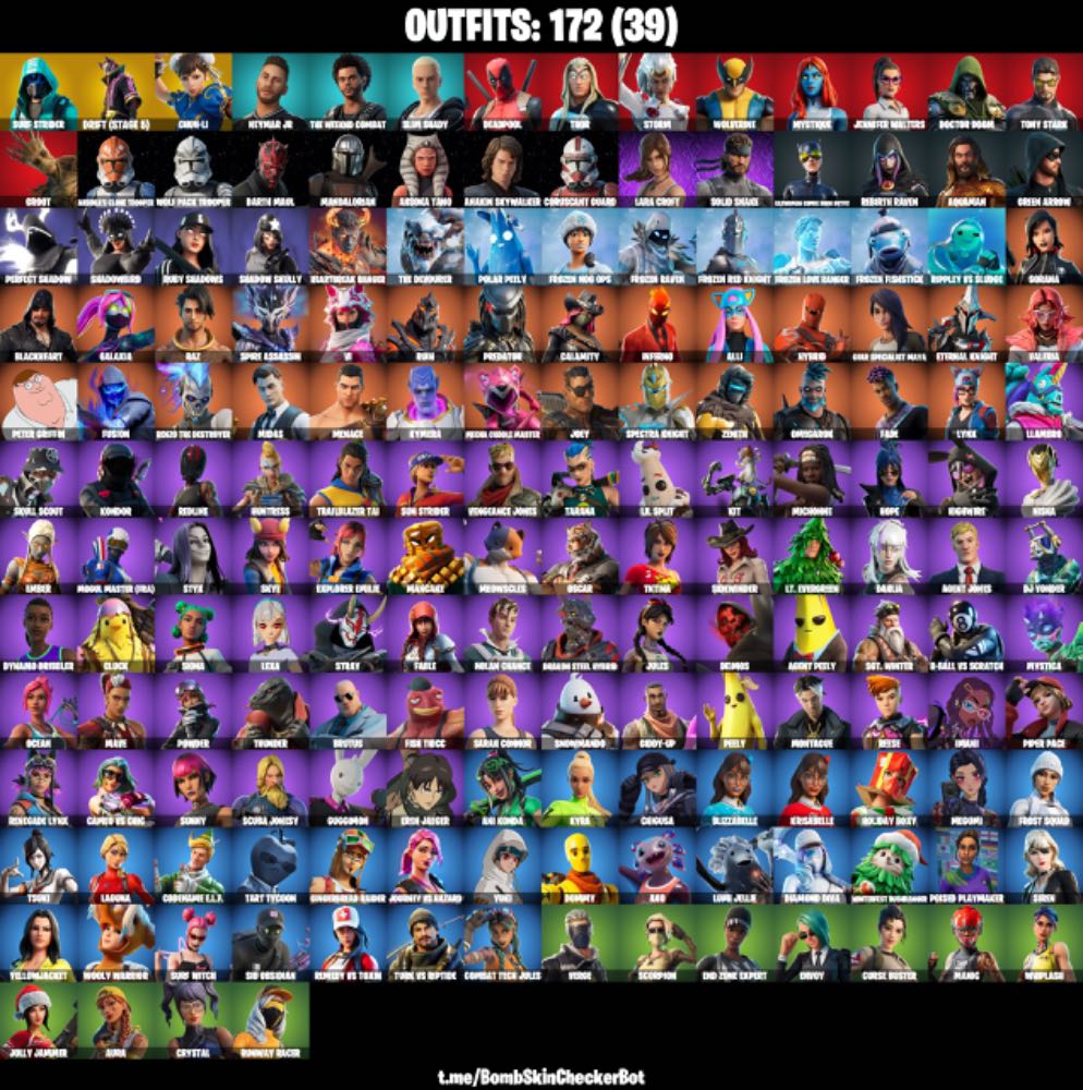 [PC/NINTENDO] 172 skins, Leviathan Axe, Reaper, Surf Strider, Inferno ...