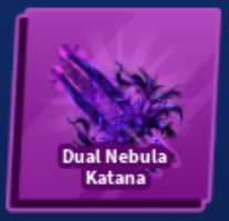 dual nebula katana - blade ball