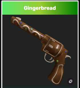 GINGERBREAD / GINGER BREAD GUN - [MM2 - MURDER MYSTERY 2 - ROBLOX]