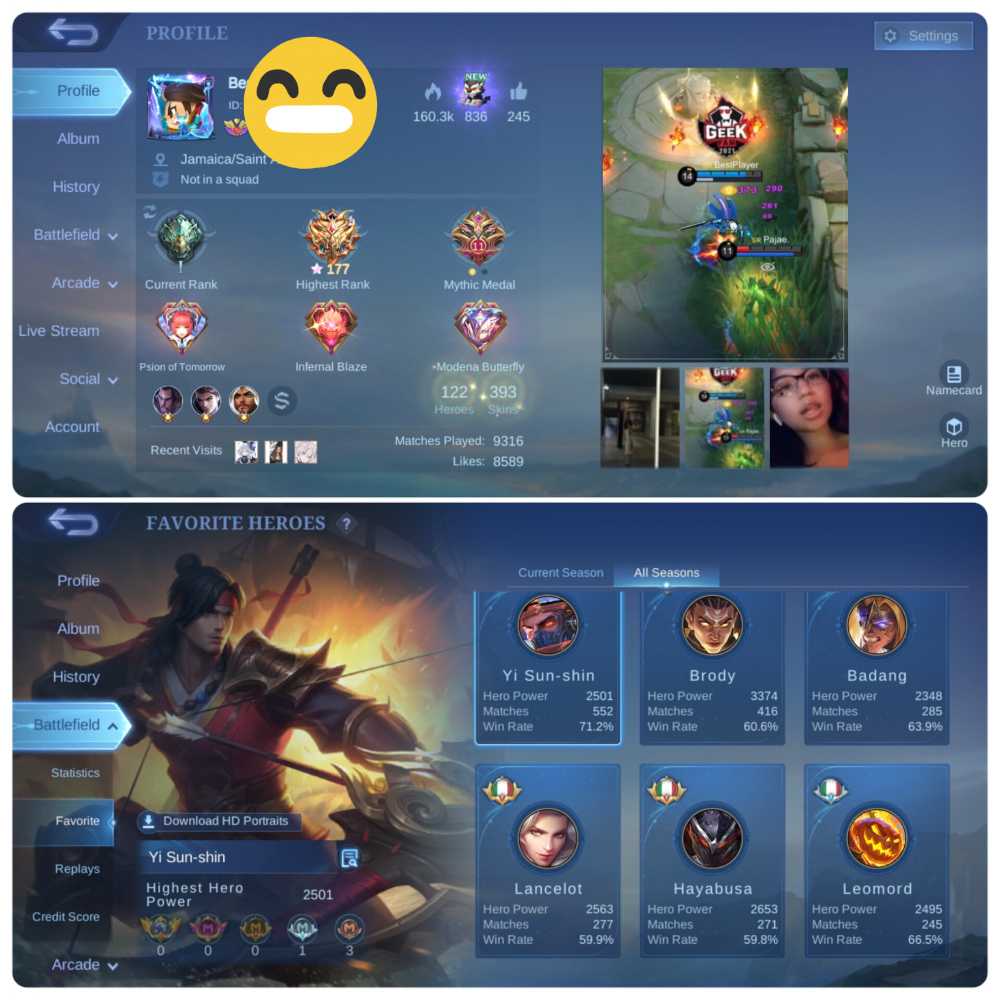 393 Skins. 3 Legend. 12 Collector. Lance Dawning. Moskov Abyss. Claude ...