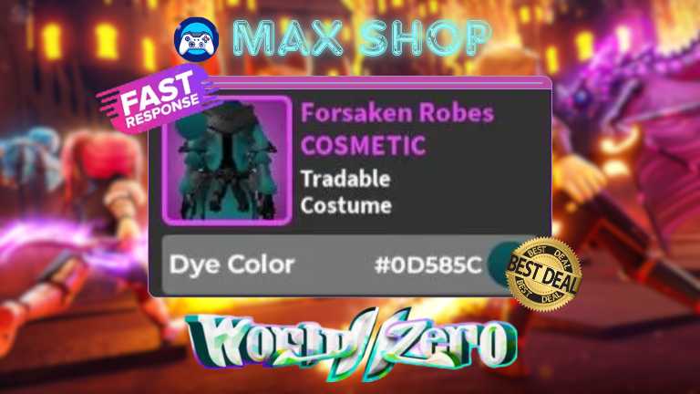 Forsaken Robes - World Zero | Best Deal