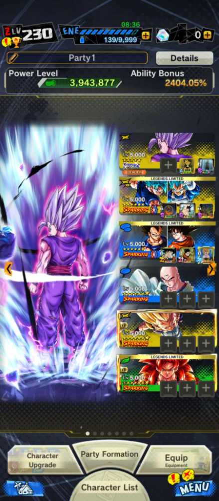 UL gohan beast+UL ss4 gogeta+UL rose Goku black+ 40 LL (Goku black+2 LF ...