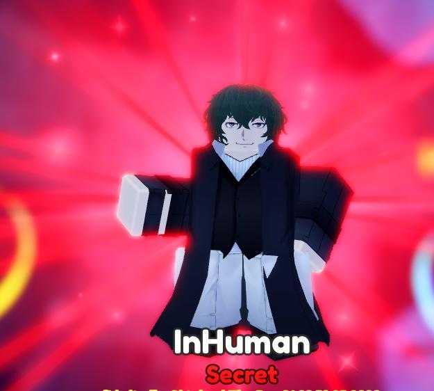 Inhuman (UnEvo) - Dazai | Anime Adventure