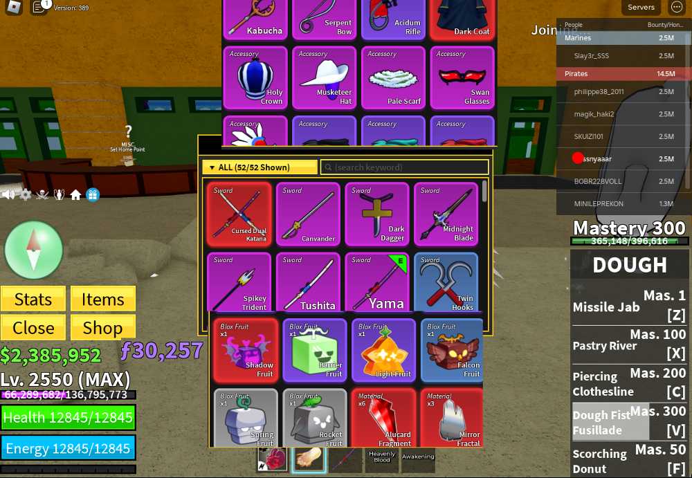 Blox Fruits / Dough v2 / Sanguine Art / Awakening Angel FULL Gear / CDK ...
