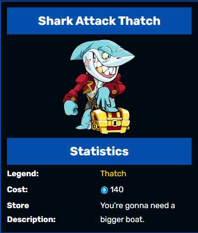 Shark Attack Thatch