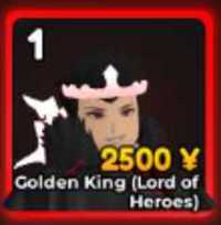 [BEST DEAL] ANIME ADVENTURES - SHINY GILGAMESH / GOLDEN KING (LORD OF ...