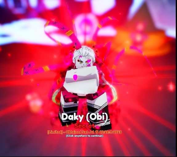 Anime Adventures (AA) - DAKY - OBI