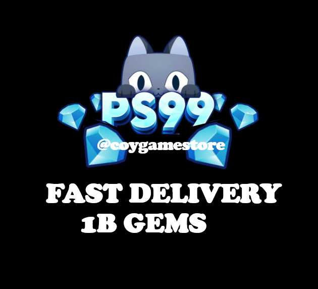 (INSTANT DELIVERY) PS99 Pet Simulator 99 Gem 1B Billion Gem