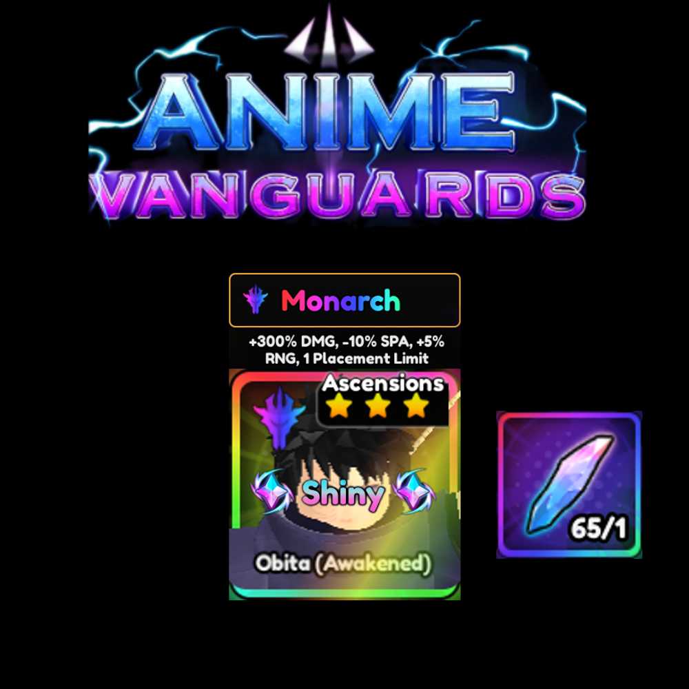 ⭐⭐⭐ Shiny Obita (Evo) | Monarch | - 65 Trait Rerolls - Haruka Rin ...