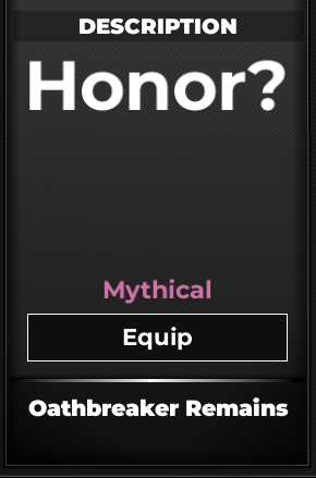 Oathbreaker Type Soul