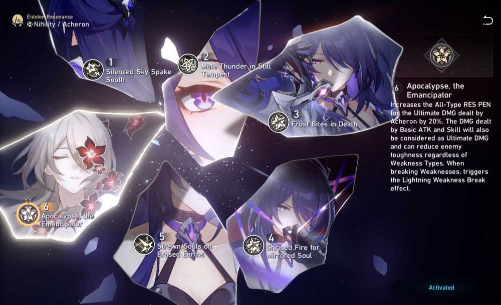 Asia TL 69 18x 5⭐ Acheron E6S1, Dr. Ratio, Bronya E1, Clara E2, Bailu ...