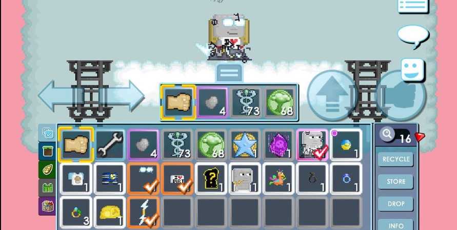 [Growtopia - Cheapest] Focus Eyes Zeus 68 GrowToken Black Ances Level ...