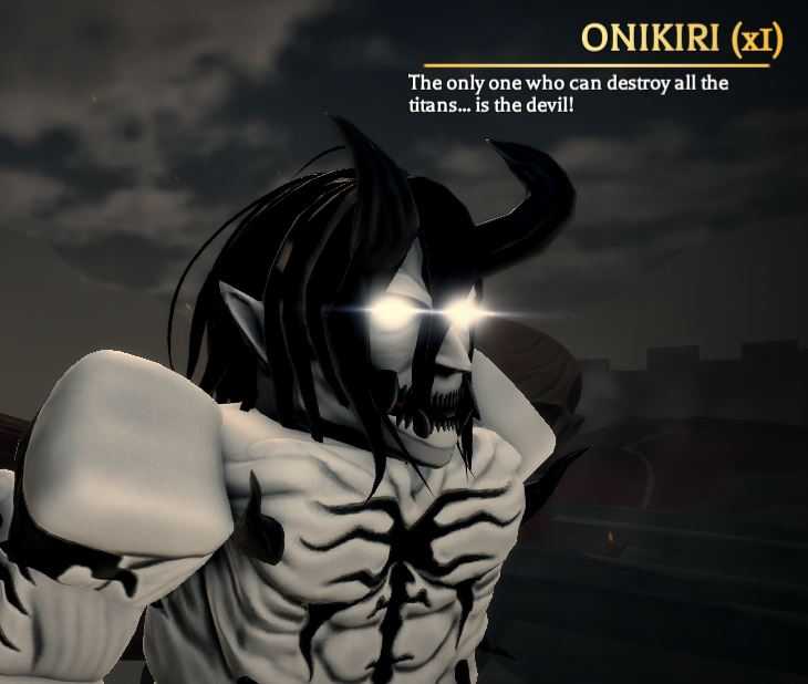 Reiss /Ackerman LV: 113/175 (Attack serum x1) + Skin ONIKIRI [ Attack on Titan Revolution ]