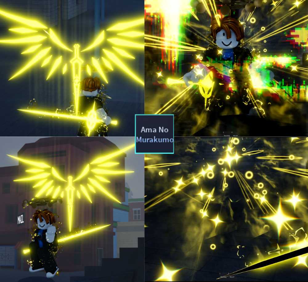 Umbra Skin Ama no murakumo | A Universal Time AUT | Roblox