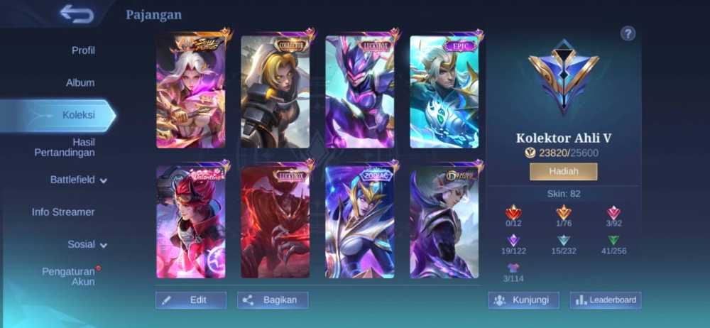 82 Skins | Hanabi Soul Vessel | Zodiac Iritel | CC Natalia | Assassin ...
