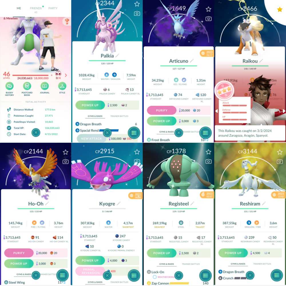 1020 LV46 palkia origin forme spacial rend. Shundo Raikou. Legendary ...