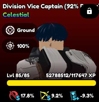 Anime Last Stand Division Vice Captain Roblox