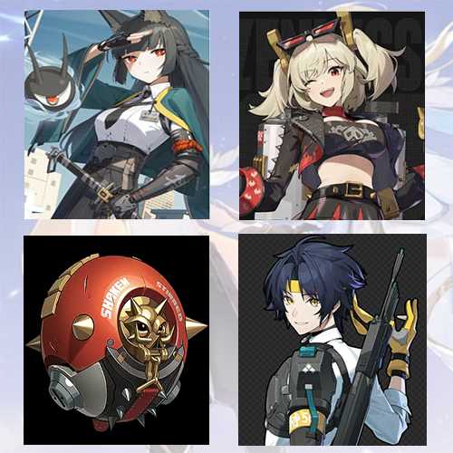 Asia|Lv4-10|Female|Miyabi + Burnice + Burnice weapon + Harumasa ...