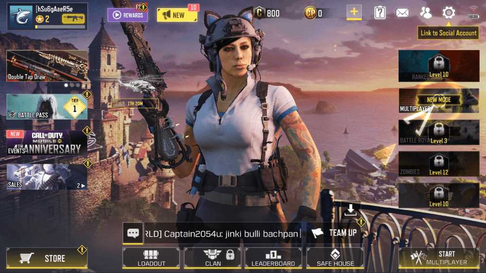 FRESH CODM ACCOUNT WITH MARA NOTICE MEOW | DEMIR LURKING DEAD| KILO ...