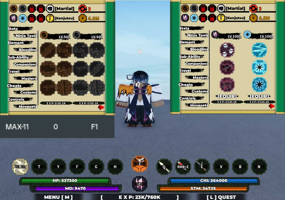 Shindo Life : Lvl.1000 / [Rank Max-11] [The Account and Password ...